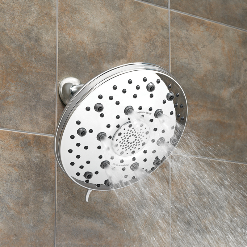 Multi Vortex Fixed Shower Head | Water Saving | Oxygenics